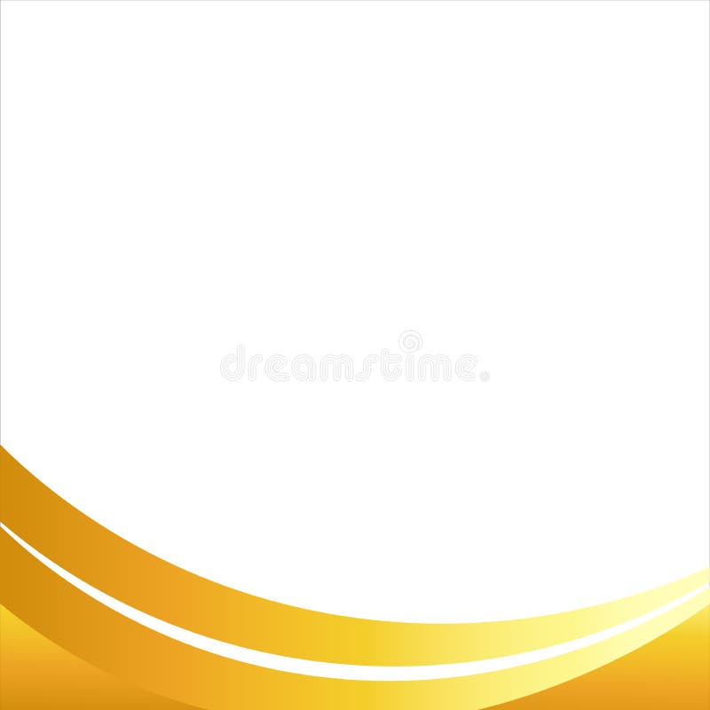 Business Golden Footer stock vector. Illustration of orange - 268917826