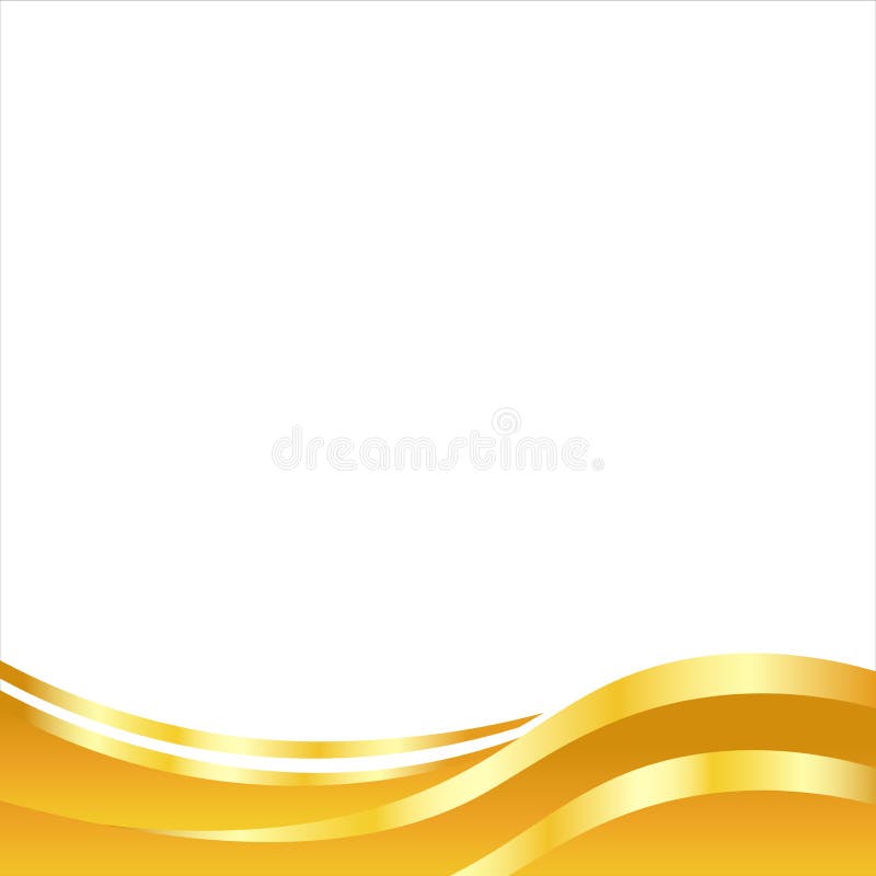 Business Golden Footer stock vector. Illustration of yellow - 268917848