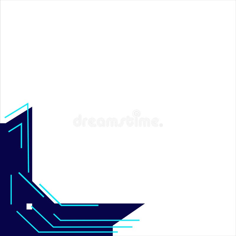 Modern Tech Corner stock vector. Illustration of upload - 269924674