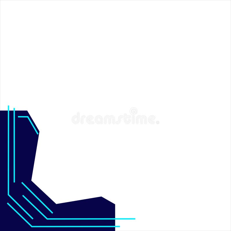 Modern Tech Corner stock vector. Illustration of corner - 269924679