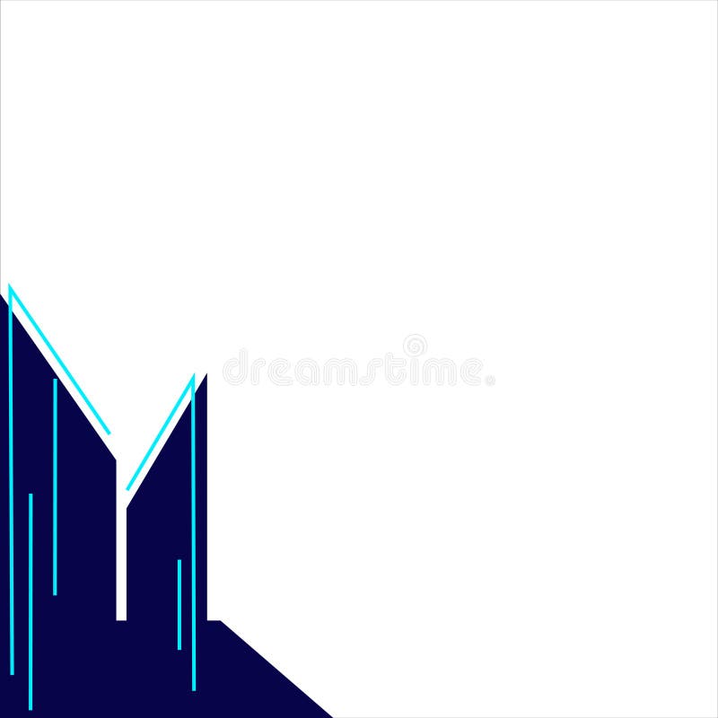 Modern Tech Corner stock vector. Illustration of modern - 269924682