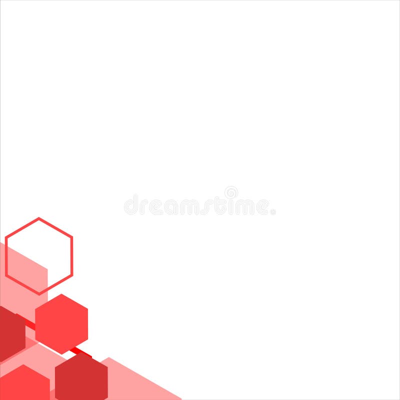 Hexagon Shape Corner stock vector. Illustration of advertising - 270521019
