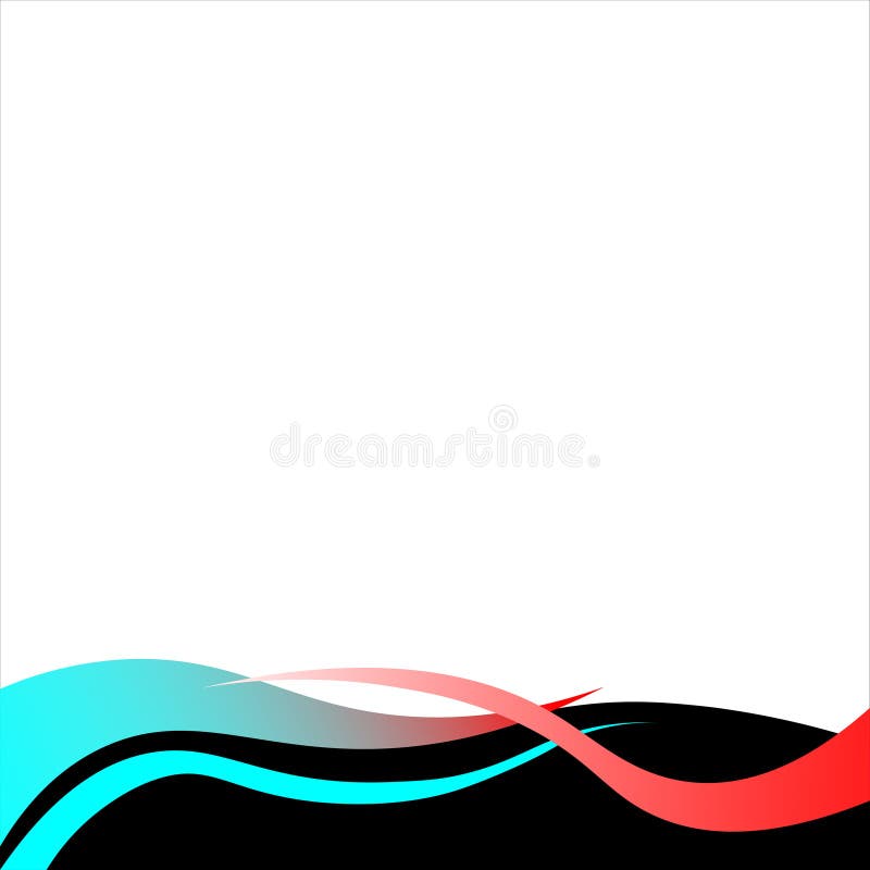 Gradient Modern Footer stock vector. Illustration of document - 270737198