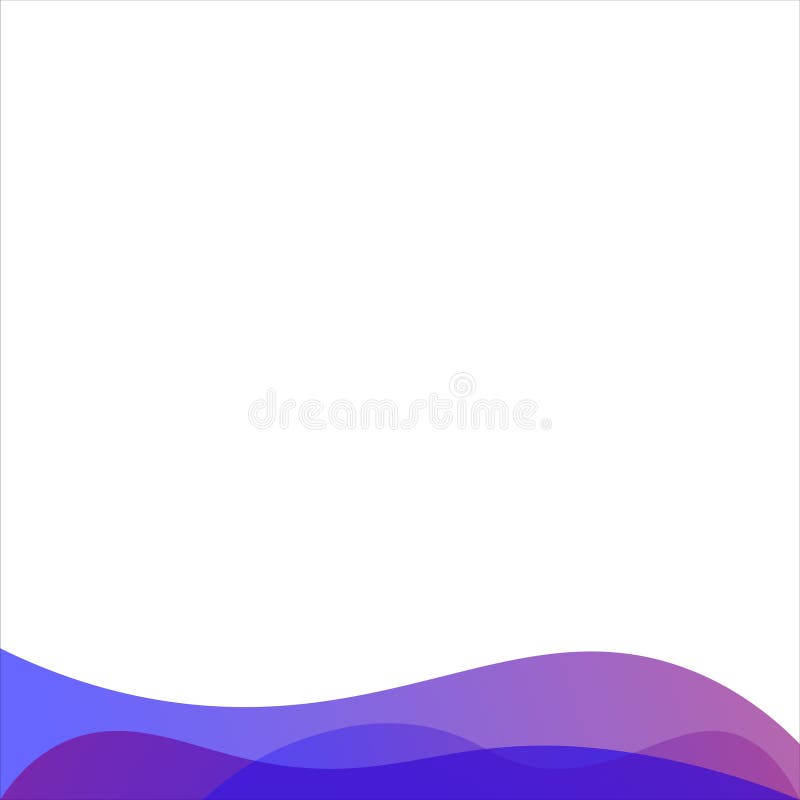 Gradient Design Footer stock vector. Illustration of violet - 270851529