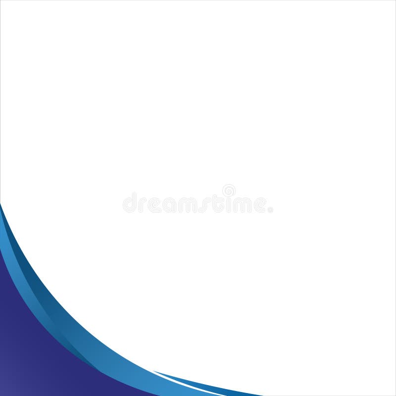 Blue Business Corner stock vector. Illustration of violet - 270851791