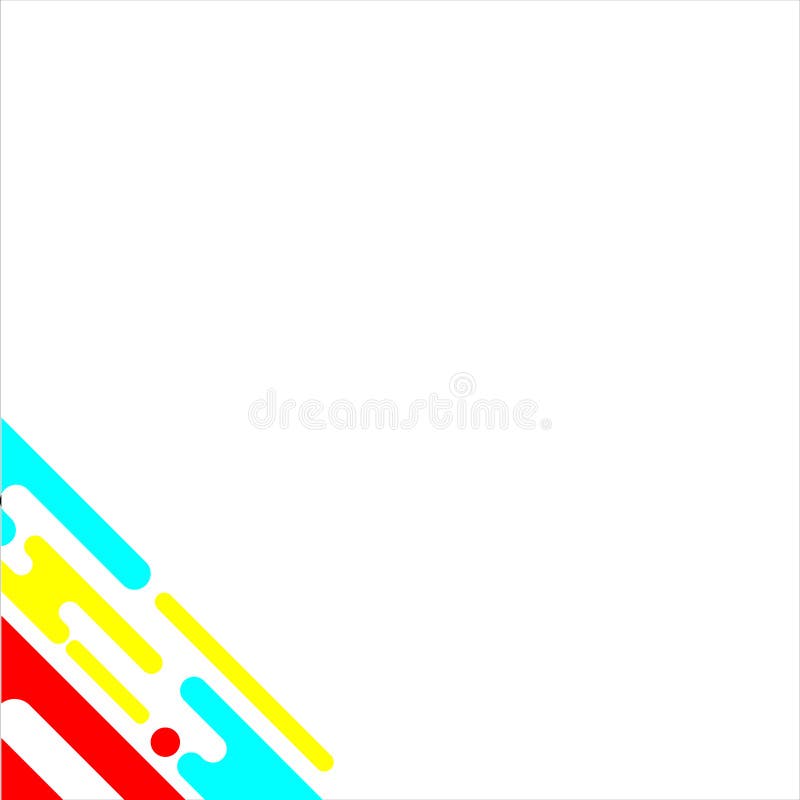 Colorful Rounded Corners stock vector. Illustration of round - 270922643