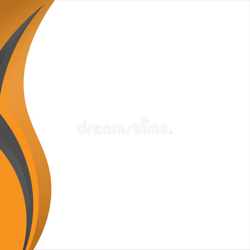 Wavy Business Border stock vector. Illustration of template - 271603507