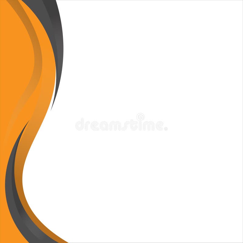 Wavy Business Border stock vector. Illustration of abstract - 271603511