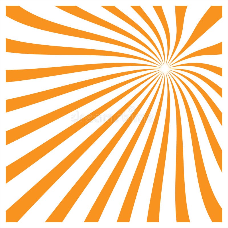 Retro Radial Explosion stock vector. Illustration of retro - 273312405