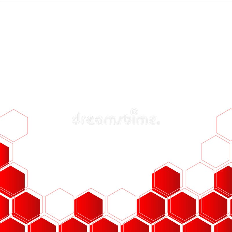 Hexagon Decoration Border stock vector. Illustration of diagram - 273414925
