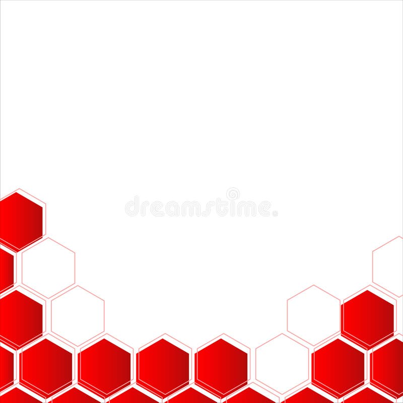 Hexagon Decoration Border stock vector. Illustration of graphic - 273414927