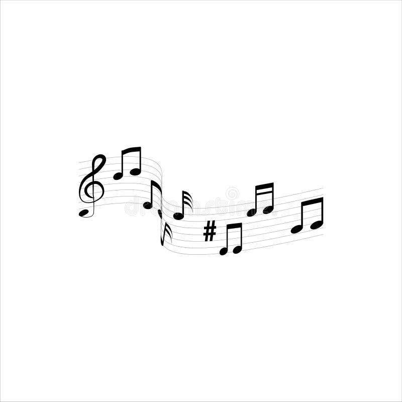 Music Note Chart stock vector. Illustration of vector - 274174262