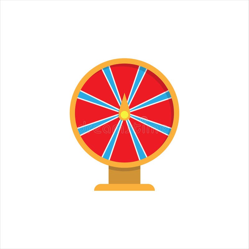 Game Fortune Wheel stock vector. Illustration of chance - 274279646