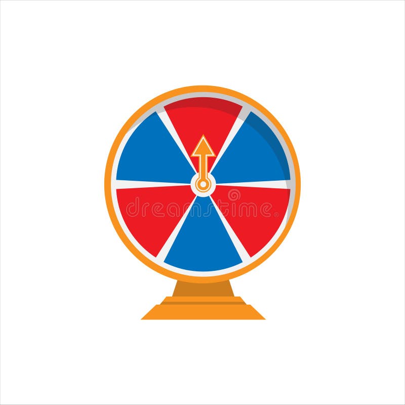 Game Fortune Wheel stock vector. Illustration of diagram - 274279661