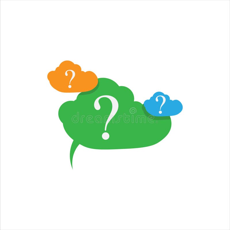 Question Mark Query stock vector. Illustration of drawing - 274744411