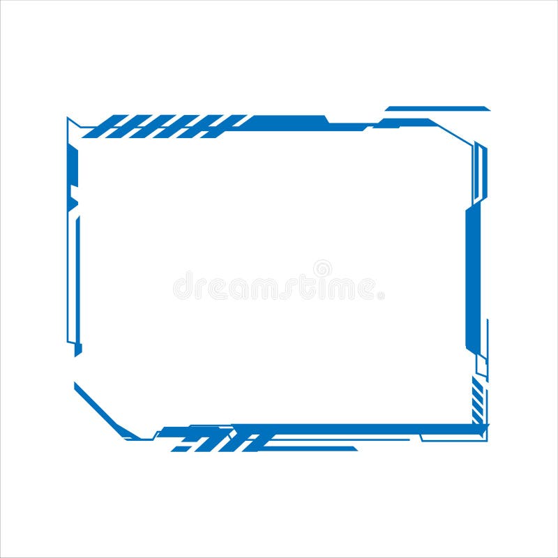 Technology Digital Frame stock vector. Illustration of background ...