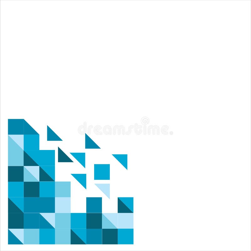 Geometric Corner Shape stock vector. Illustration of template - 268807715