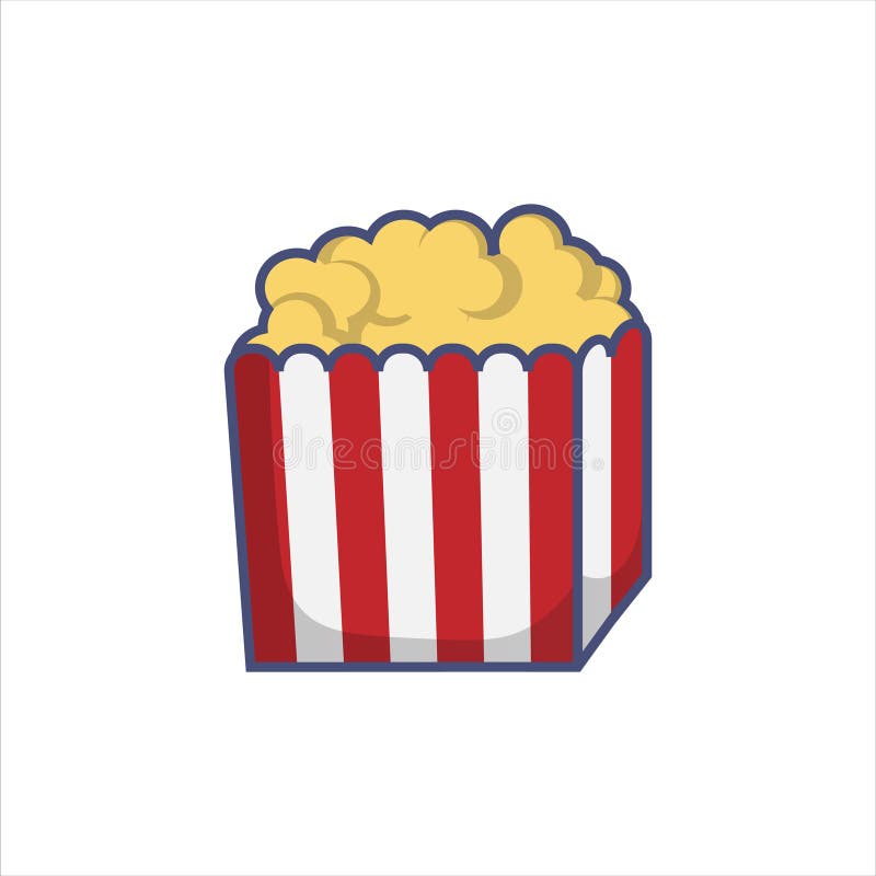 Movie Popcorn Snack stock vector. Illustration of popcorn - 277050704