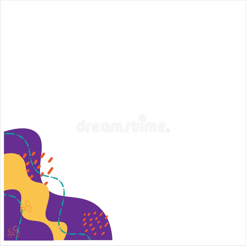 Abstract Pattern Corner stock vector. Illustration of poster - 278167680