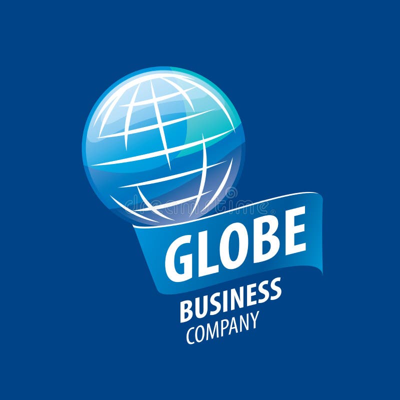 Earth Logo Template. Globe Sign Stock Vector - Illustration of design ...