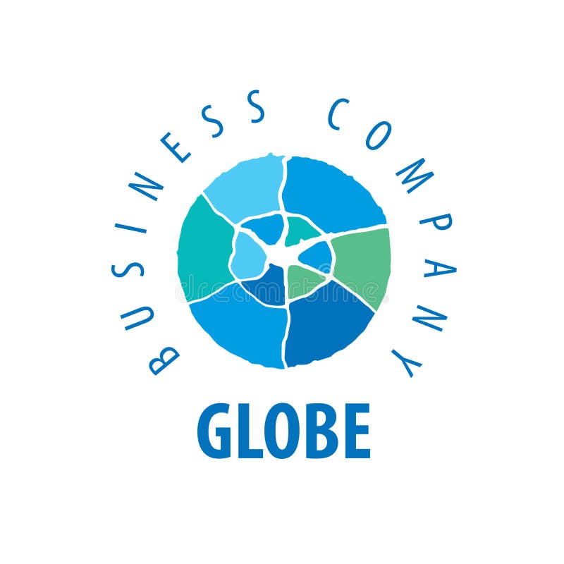 Earth Logo Template. Globe Sign Stock Vector - Illustration of global ...