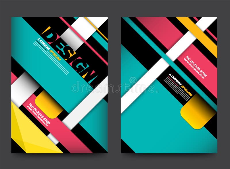 Template vector cover stock vector. Illustration of graphic - 121014365