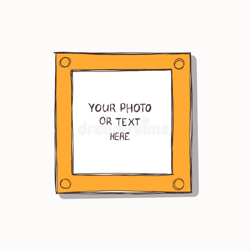 Template Vector Photo Frames Stock Vector - Illustration of design ...