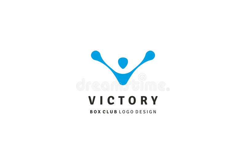 Box club logo design stock vector. Illustration of project - 312691403