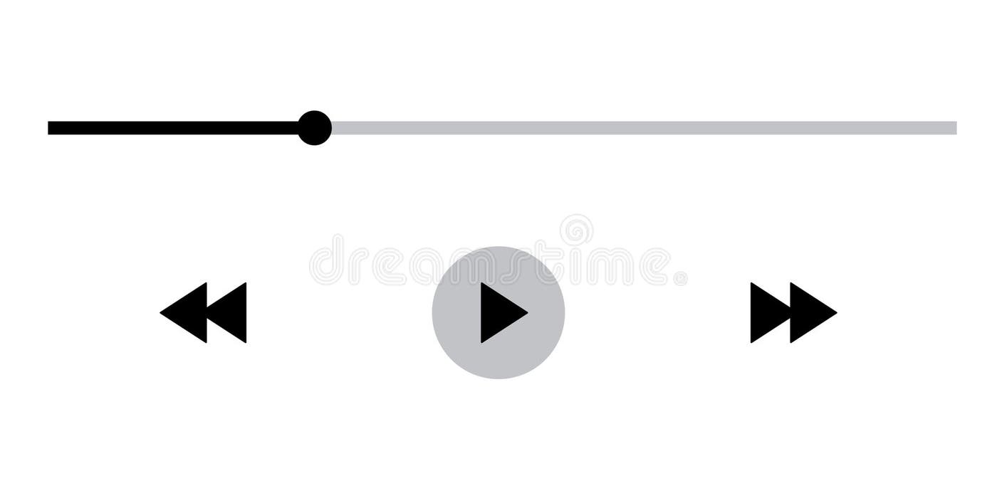 Media Player Control Panel Web Stock Illustrations – 5,803 Media Player ...