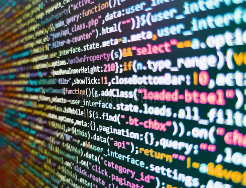 Web Template For Programming And Software Developmen Floating