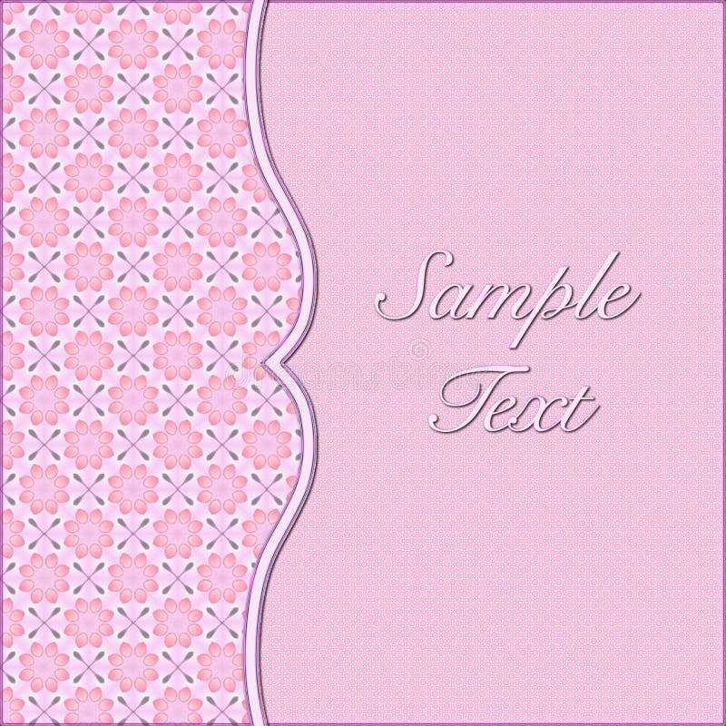 Template for Wedding Invitation, Birthday, Name Day. Stock Vector ...