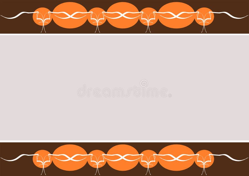 Template. White Hearts and Ellipses Stock Vector - Illustration of ...