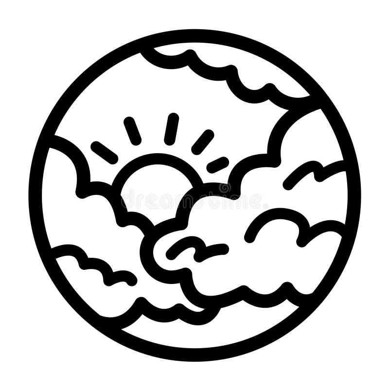 Partly Sunny Cartoon Stock Illustrations – 566 Partly Sunny Cartoon ...