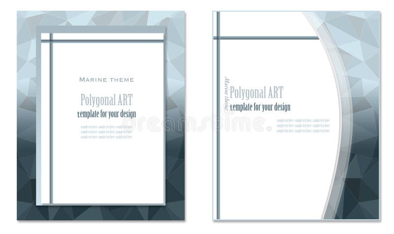 Template for Your Design with a Maritime Theme. Stock Illustration ...