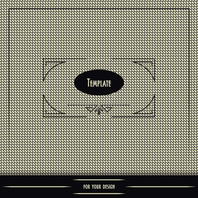 Template for Your Design for Packaging Stock Vector - Illustration of ...