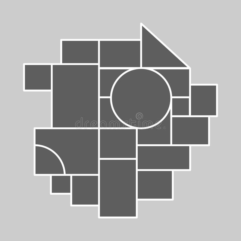 Templates Collage 8 Frame Photos.Template of Moodboard. Vector ...