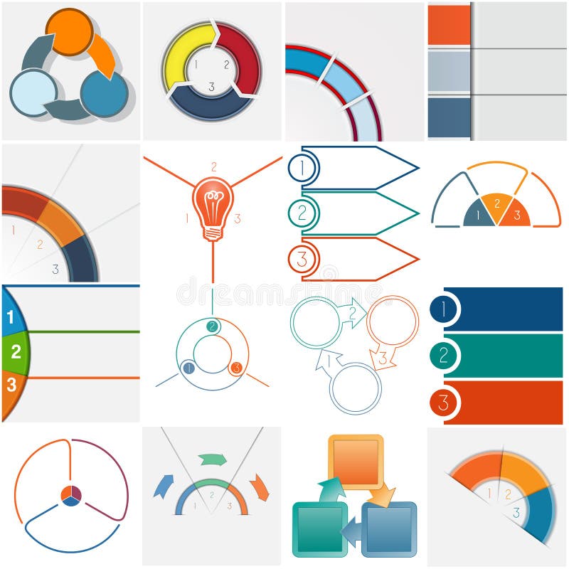 Cyclic Processes Nine and Ten Steps Stock Vector - Illustration of ...