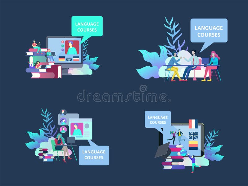 Templates for Online Language Courses, Distance Education, Training ...