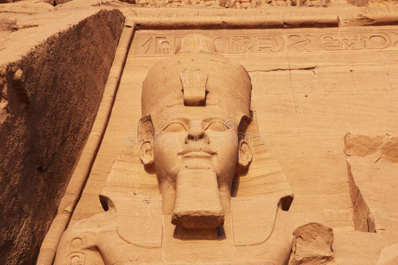 Temple in Abu Simbel, Egypt, Africa Editorial Stock Photo - Image of ...