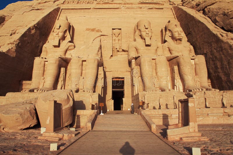 Temple in Abu Simbel, Egypt, Africa Editorial Photo - Image of pharaoh ...