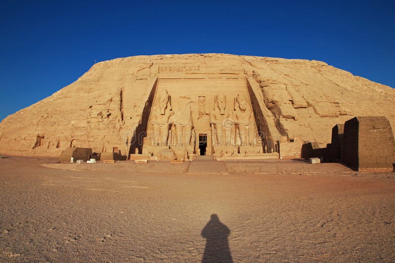 Temple in Abu Simbel, Egypt, Africa Editorial Photo - Image of ...