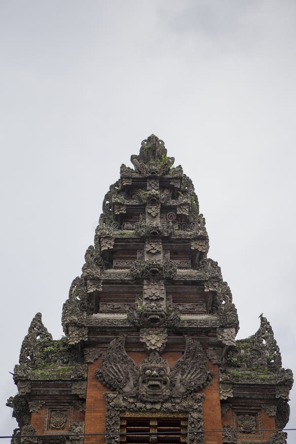 Temple against white sky stock image. Image of architecture - 91218061
