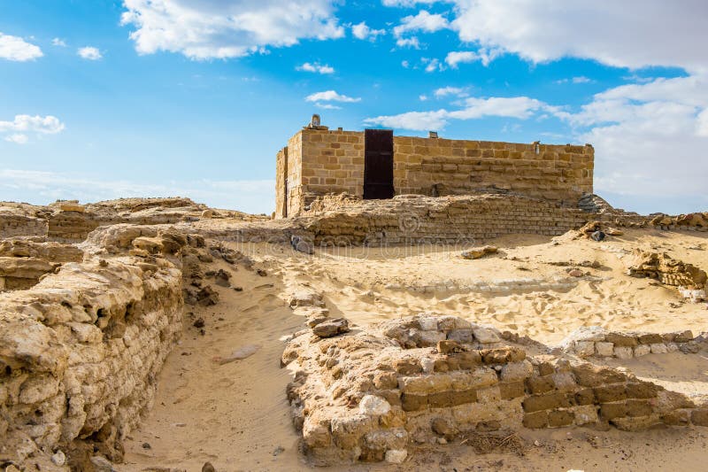 Temple of Alexander the Great, Egypt Stock Image - Image of detail ...