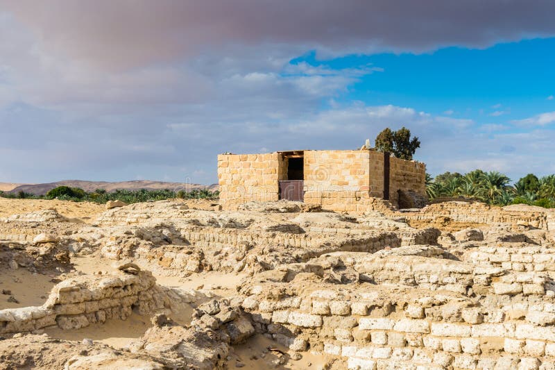 Temple of Alexander the Great, Egypt Stock Photo - Image of hero ...