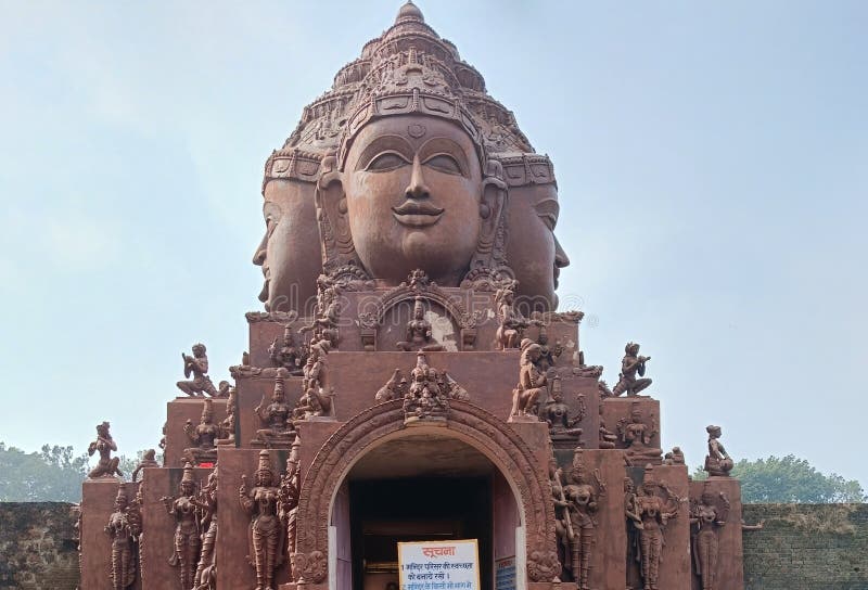 Temple stock photo. Image of shrine, real, tourism, amarkantak - 340723738