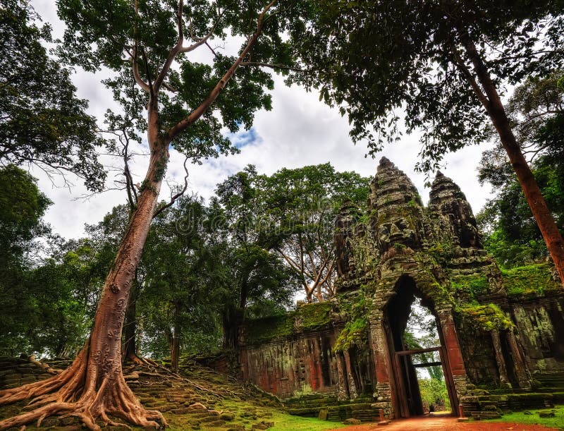 Temple in Ankor Wat stock image. Image of heritage, asia - 102515039