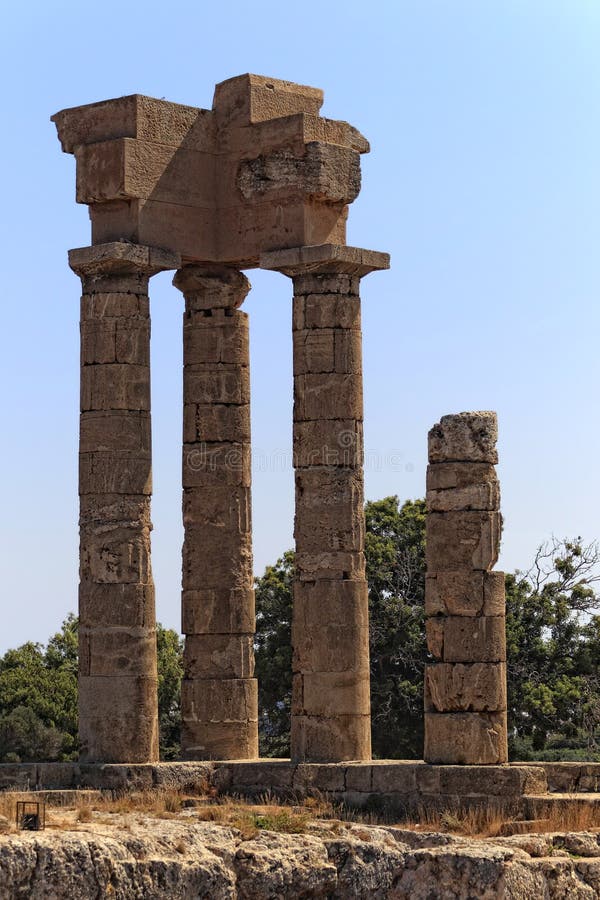 Temple of Apollo stock image. Image of ancient, column - 20629755
