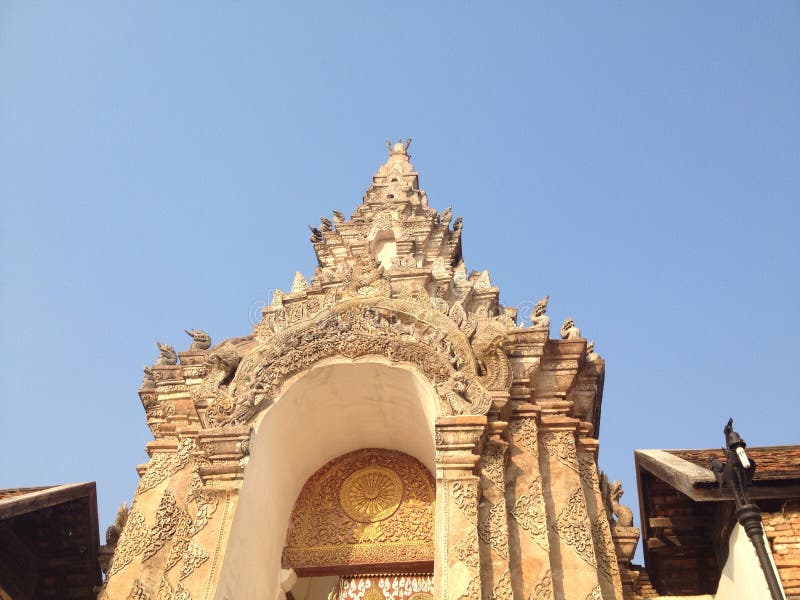 Temple stock image. Image of temple, thai, blue, arch - 50723817