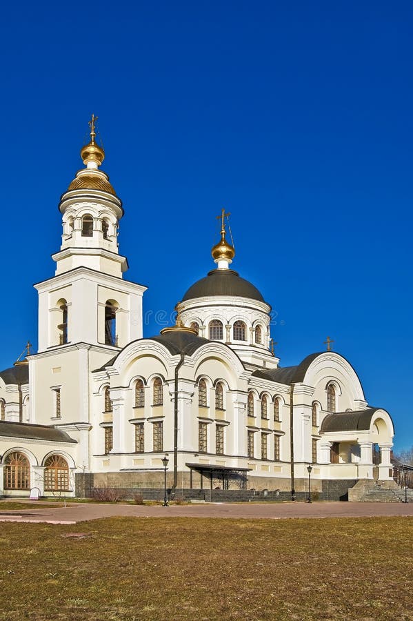 Temple of Archangel Michael_a Stock Image - Image of russian ...