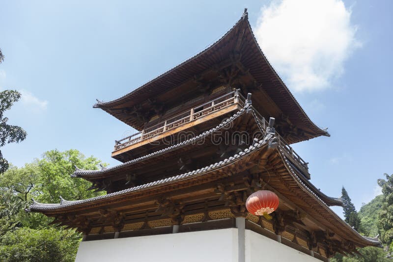 Temple architecture stock image. Image of wood, oriental - 54680993